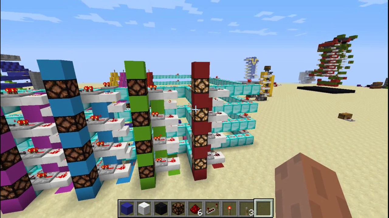 Redstone Components - Vertical AND Gates - YouTube
