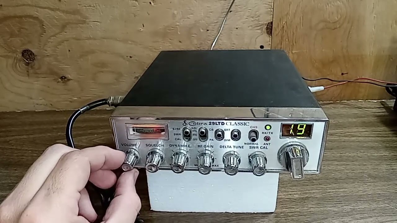 Cobra 29 LTD Classic Professional CB Radio Condition Report - YouTube