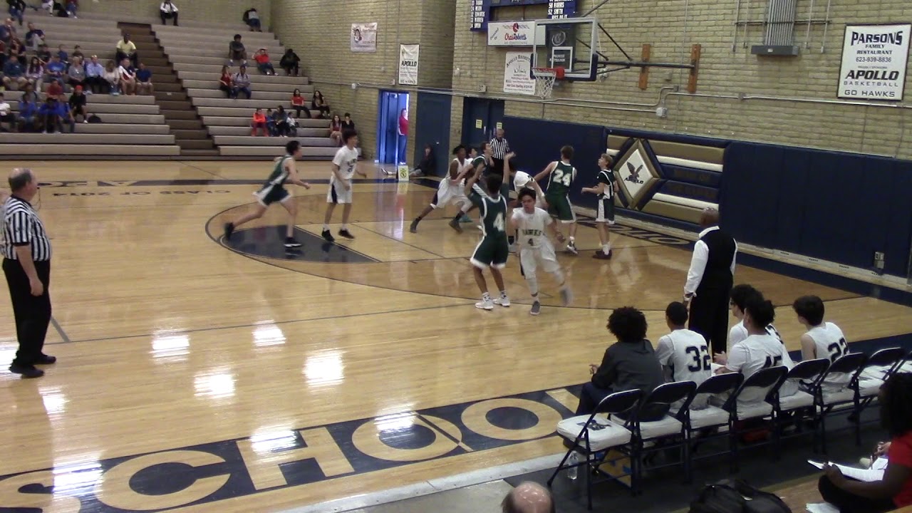 Sunnyslope Vikings vs Apollo Hawks Freshman Basketball - YouTube