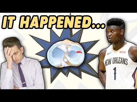 It Happened...Zion Williamson Tore His Meniscus | Doctor Reviews What it All Means