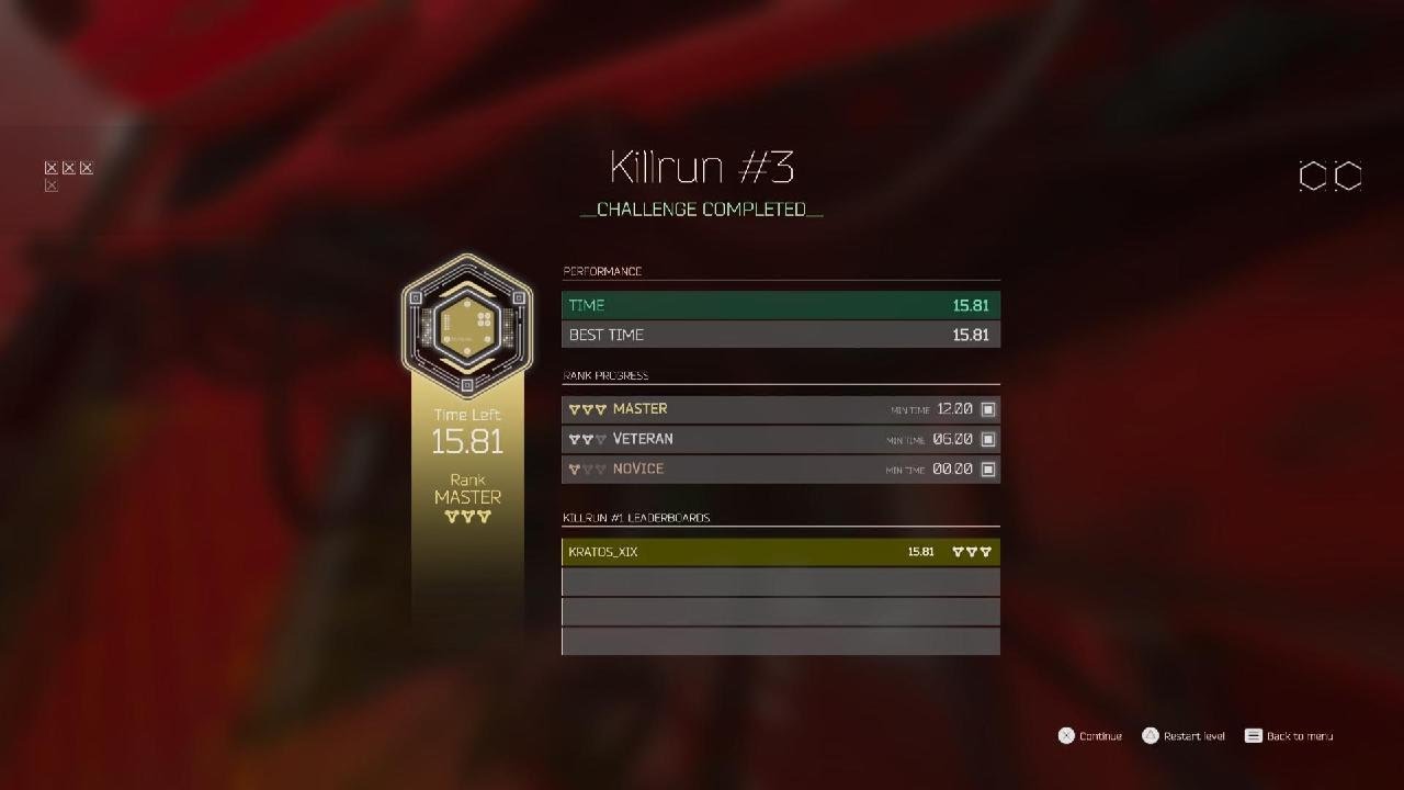 Ghostrunner Kill Run #3 | Master (PS5) - YouTube