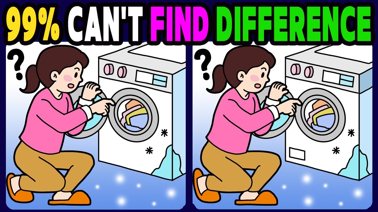 【Spot the difference】99% can't find difference【Find the difference】400 ...
