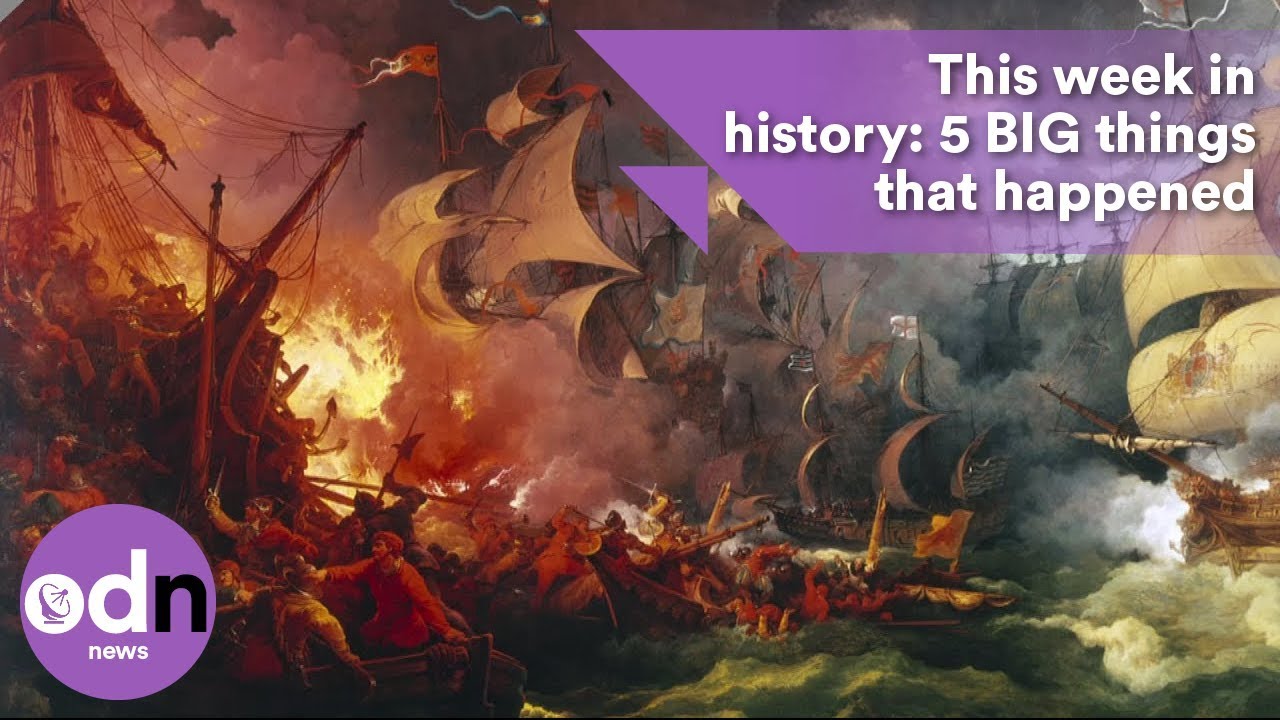 This week in history: Five BIG things that happened! - YouTube