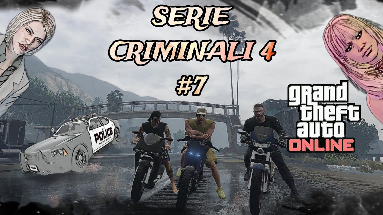 GTA V: Serie Criminali 4 avventura in moto #7 - YouTube