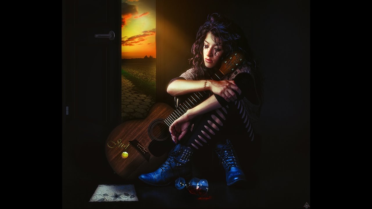 PHOTOSHOP | Manipulation - Tutorial [ Sad Song / Letter ] SpeedArt ...