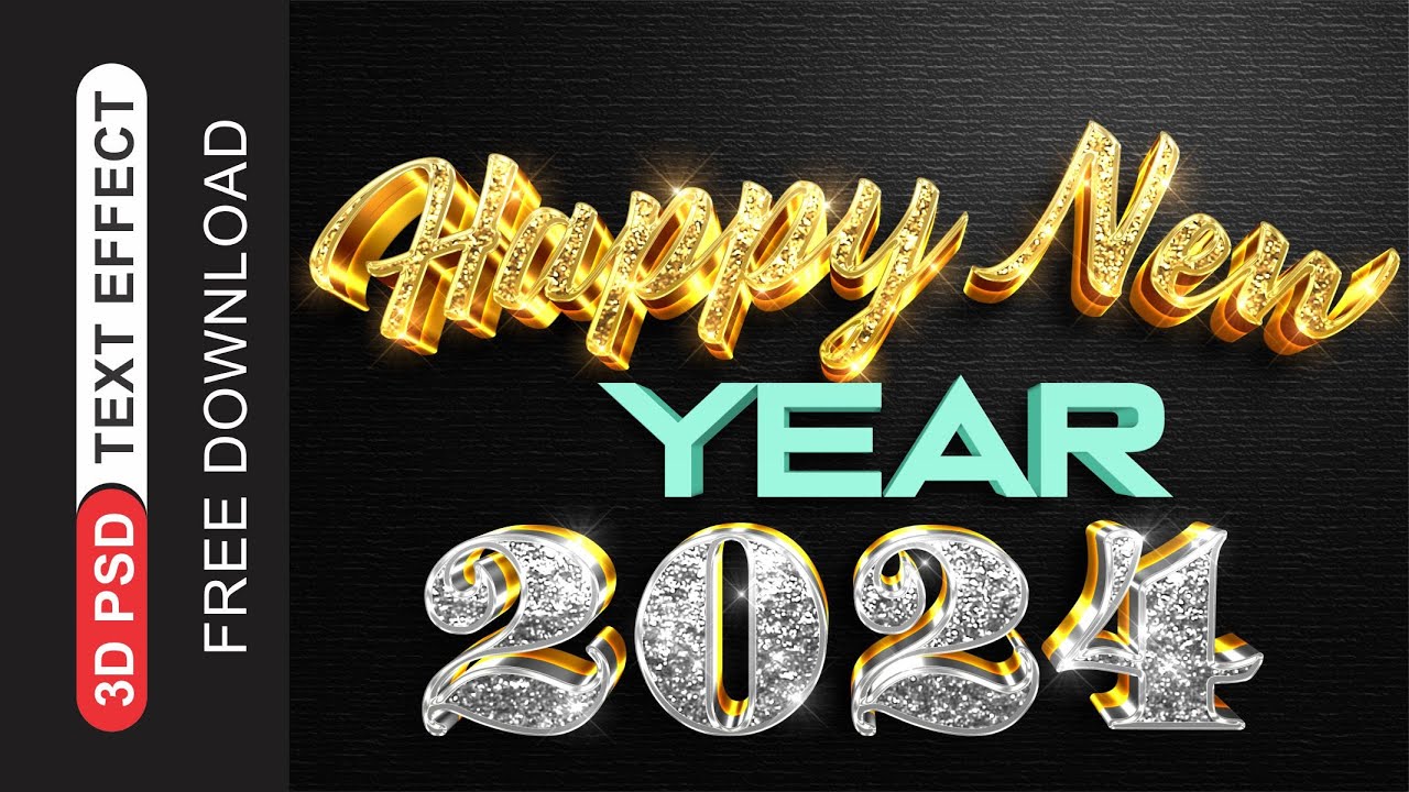 How to make 3D Text Effect | Graphics Design | Free Download | Page ...