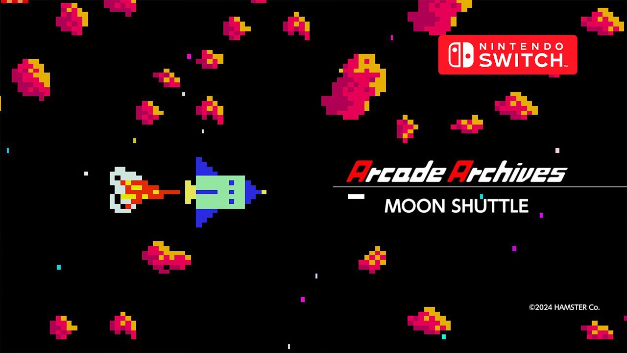 Arcade Archives: Moon Shuttle Gameplay Nintendo Switch - YouTube