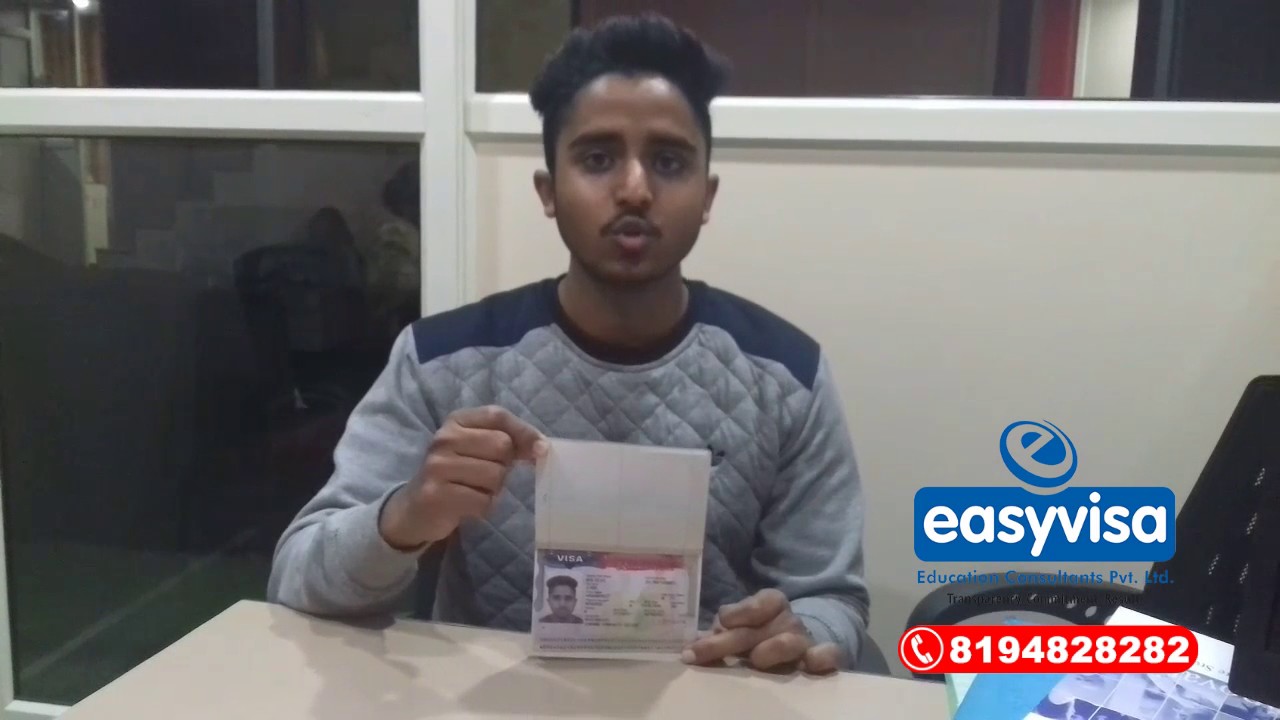 USA Study Visa , Easy Visa Successful Clients 8194828282 - YouTube