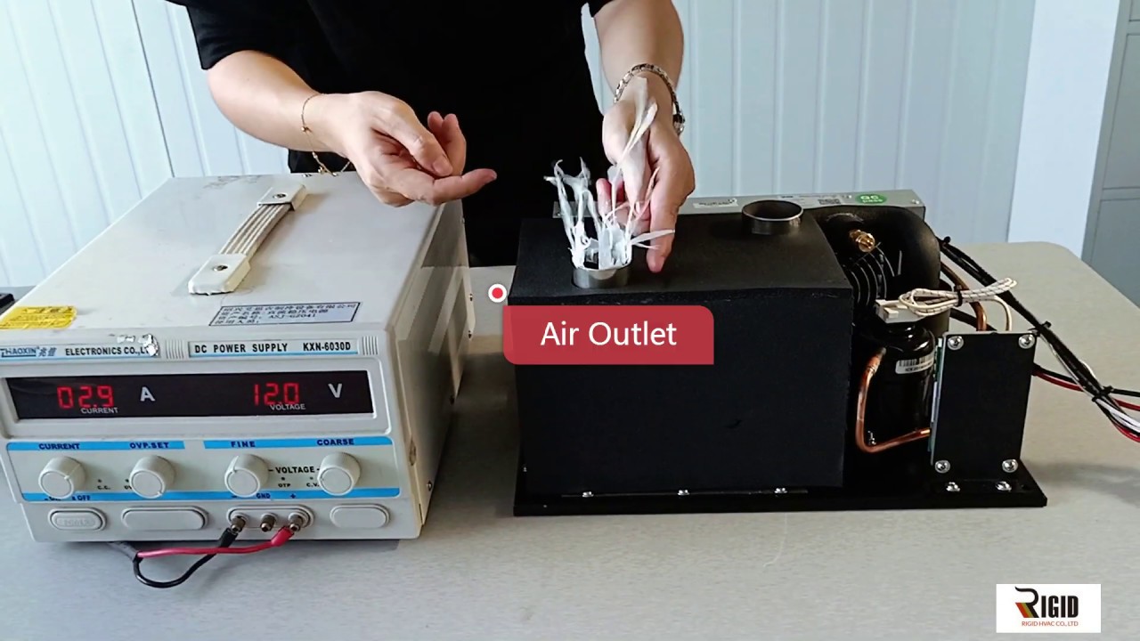 Micro air conditioner unit - YouTube