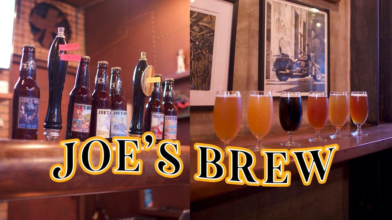 Beer Tasting at Joe's Brew - YouTube