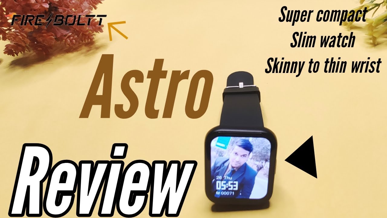 Fireboltt Astro 🔥 super compact -:⏩ new ui 🤩 amoled calling Smartwatch ...