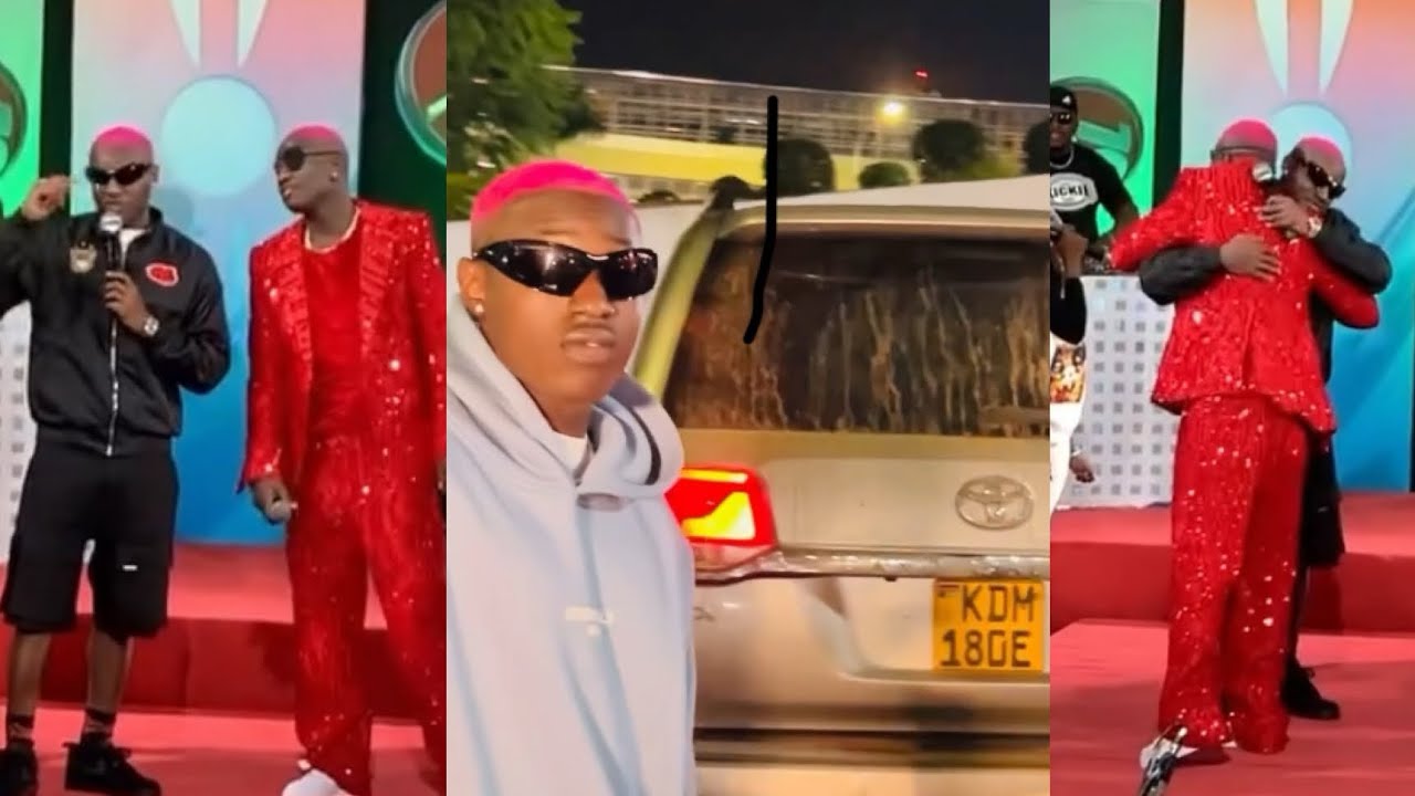 Ruger Finally Meets Kenyan Ruger After Landing In Kenya - YouTube