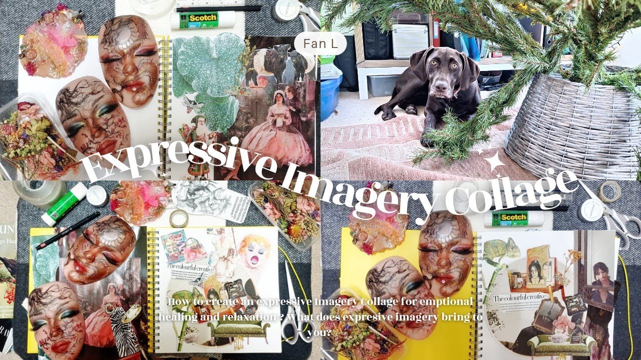 Expressive Imagery Collage for Stress Reduction & Relaxation | Magazine ...