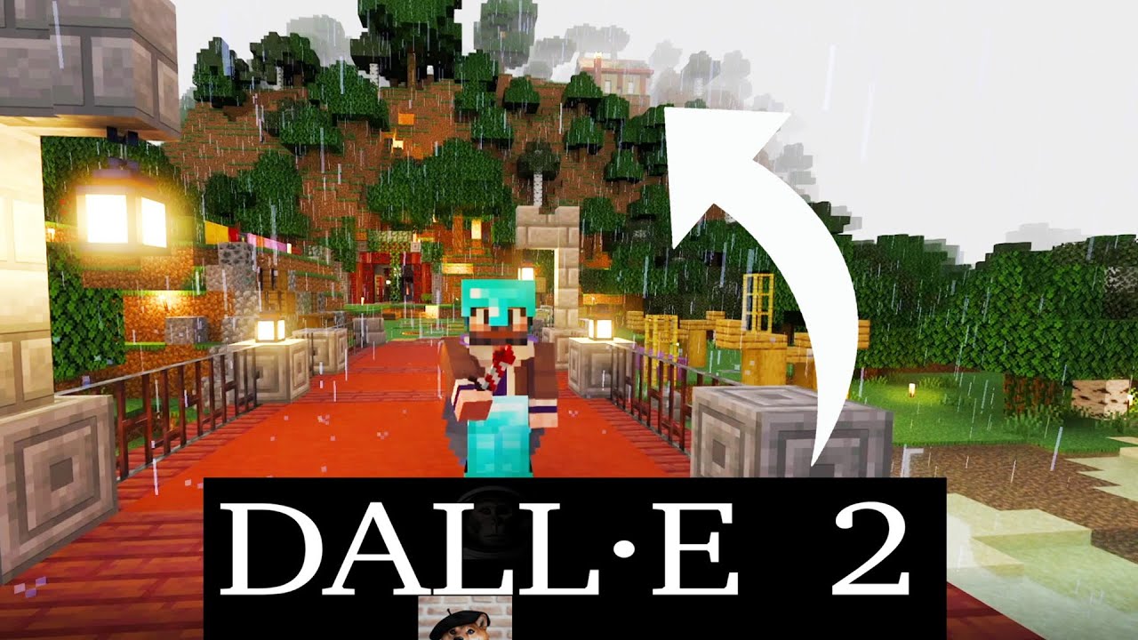 I Ask DALL-E for Build Ideas in My Minecraft World // RTX 15 - YouTube