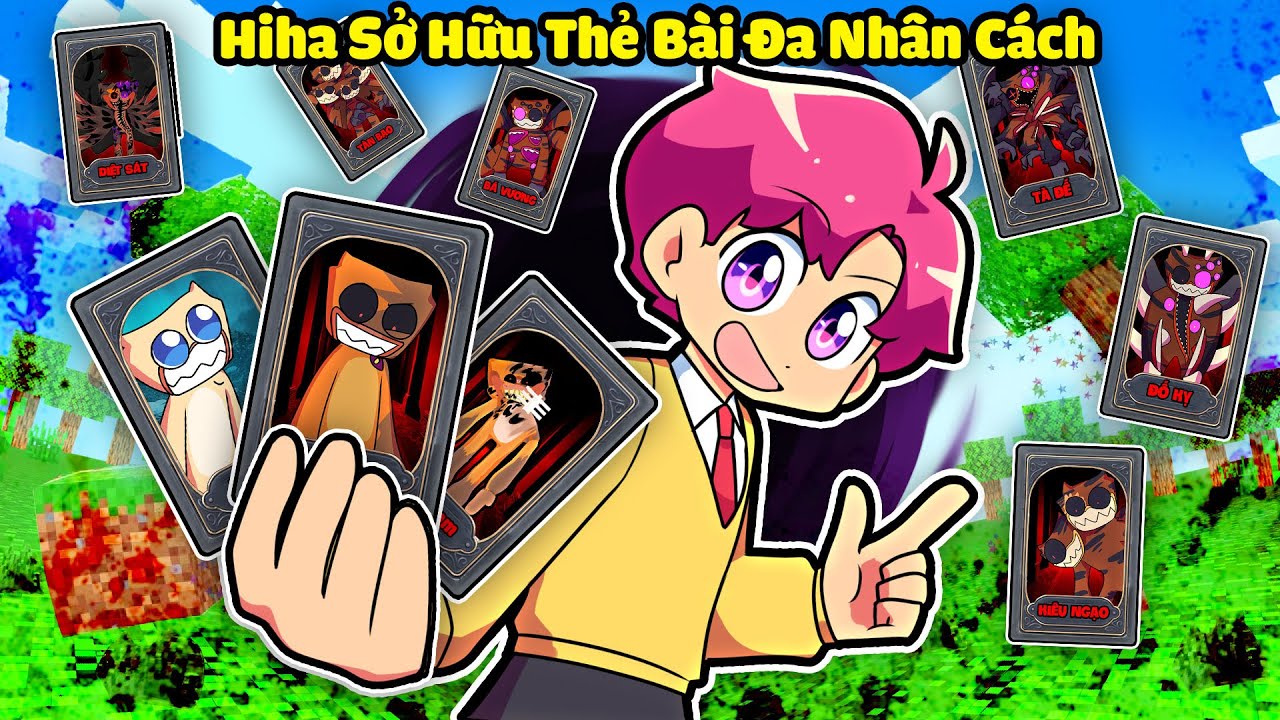 HIHA SỞ HỮU CÁC THẺ BÀI NHÂN CÁCH CỦA DANNY BENNY TRONG MINECRAFT*HIHE ...