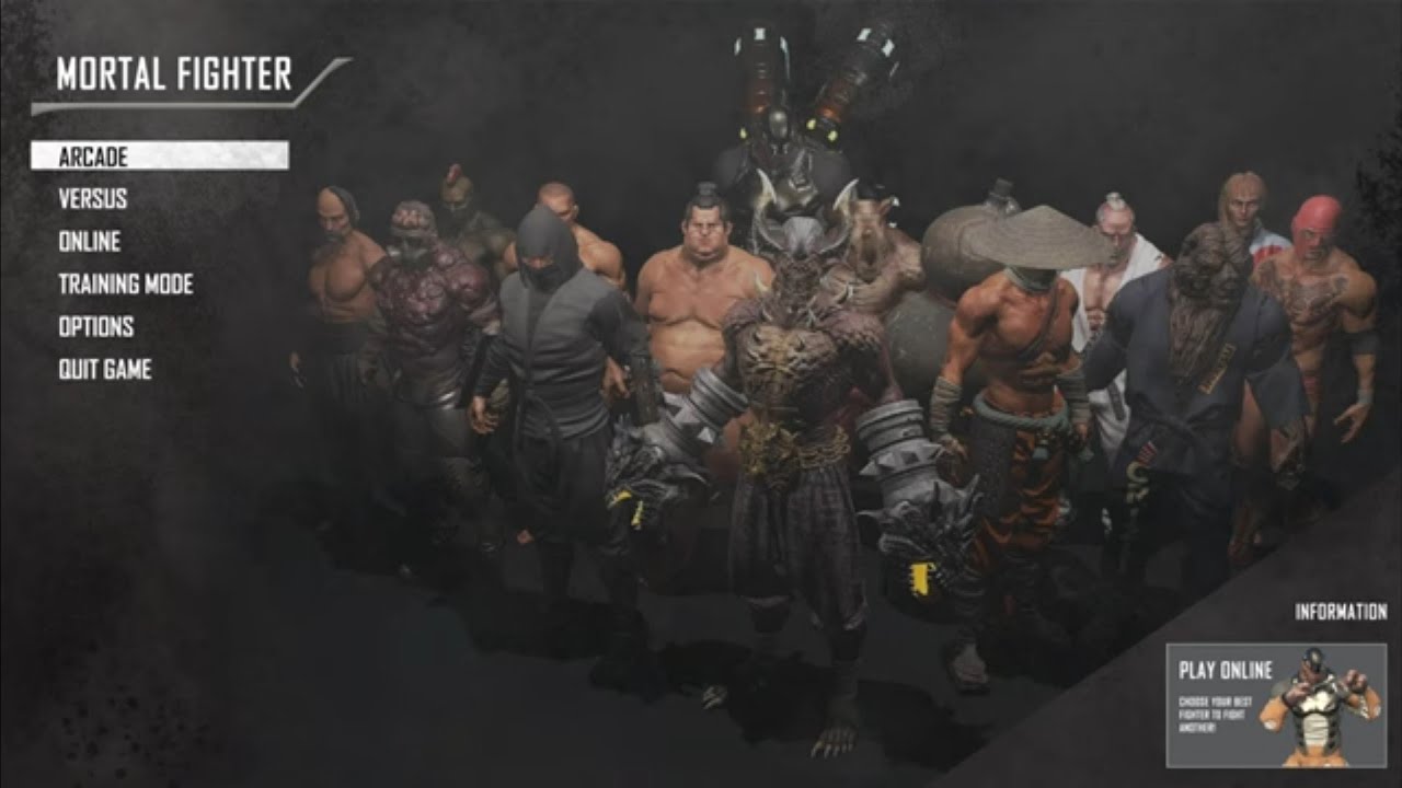 Mortal Fighter (PC) GAMEPLAY 4K - YouTube