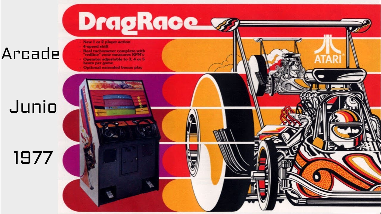 Drag Race (1977) [Arcade] - Un nuevo concepto a la mesa - YouTube