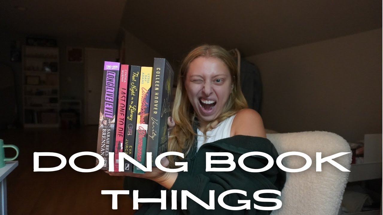 Doing some book things - YouTube