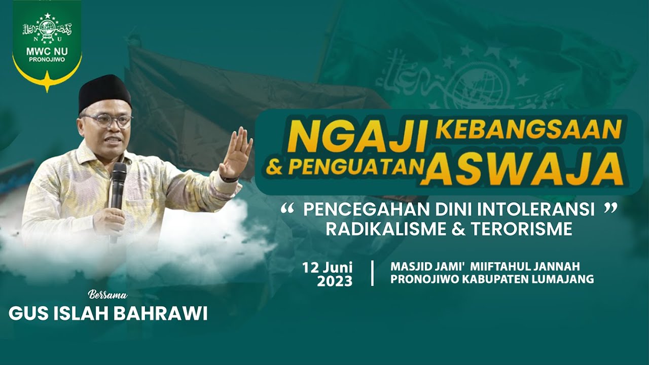 🔴 NGAJI KEBANGSAAN & PENGUATAN ASWAJA bersama GUS ISLAH BAHRAWI - YouTube