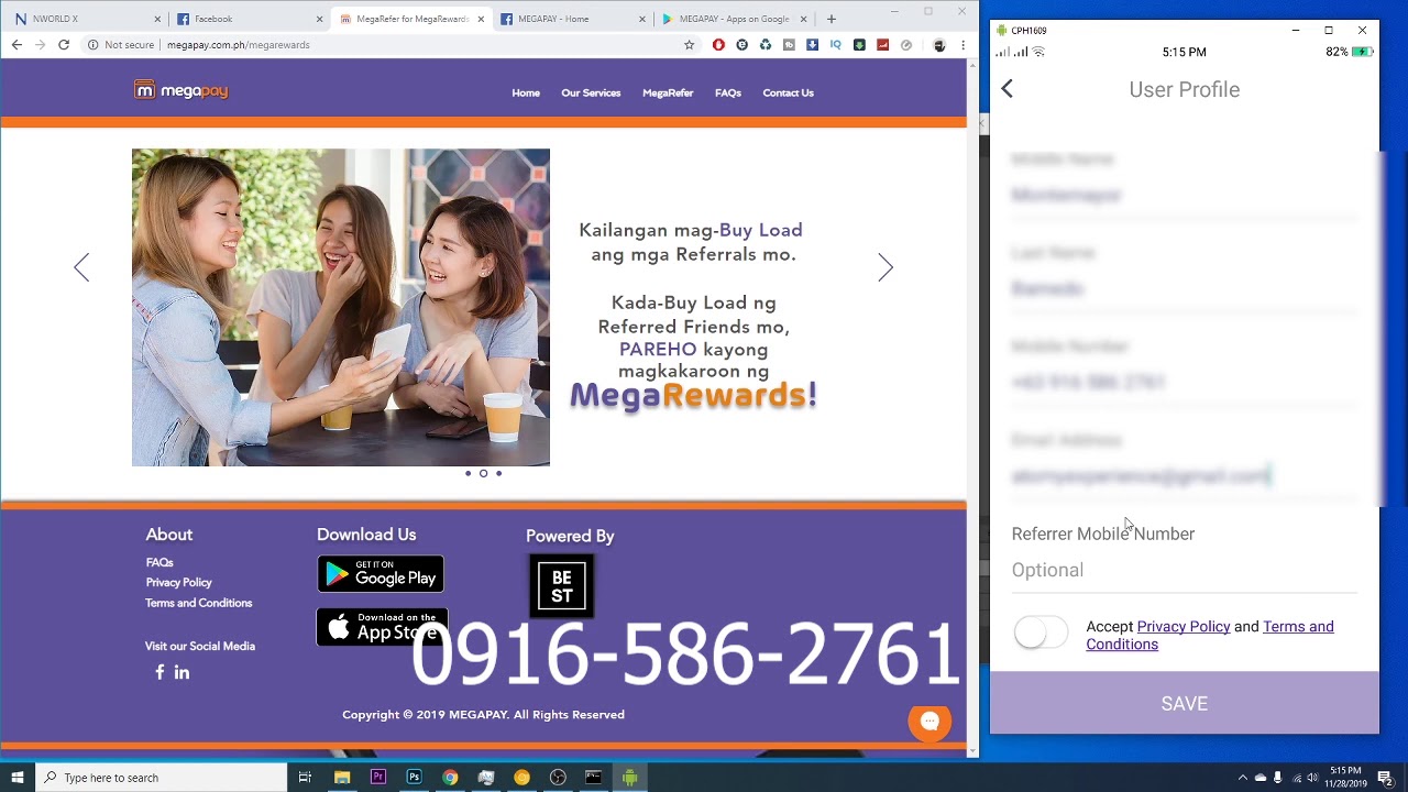 MegaPay App Review - YouTube