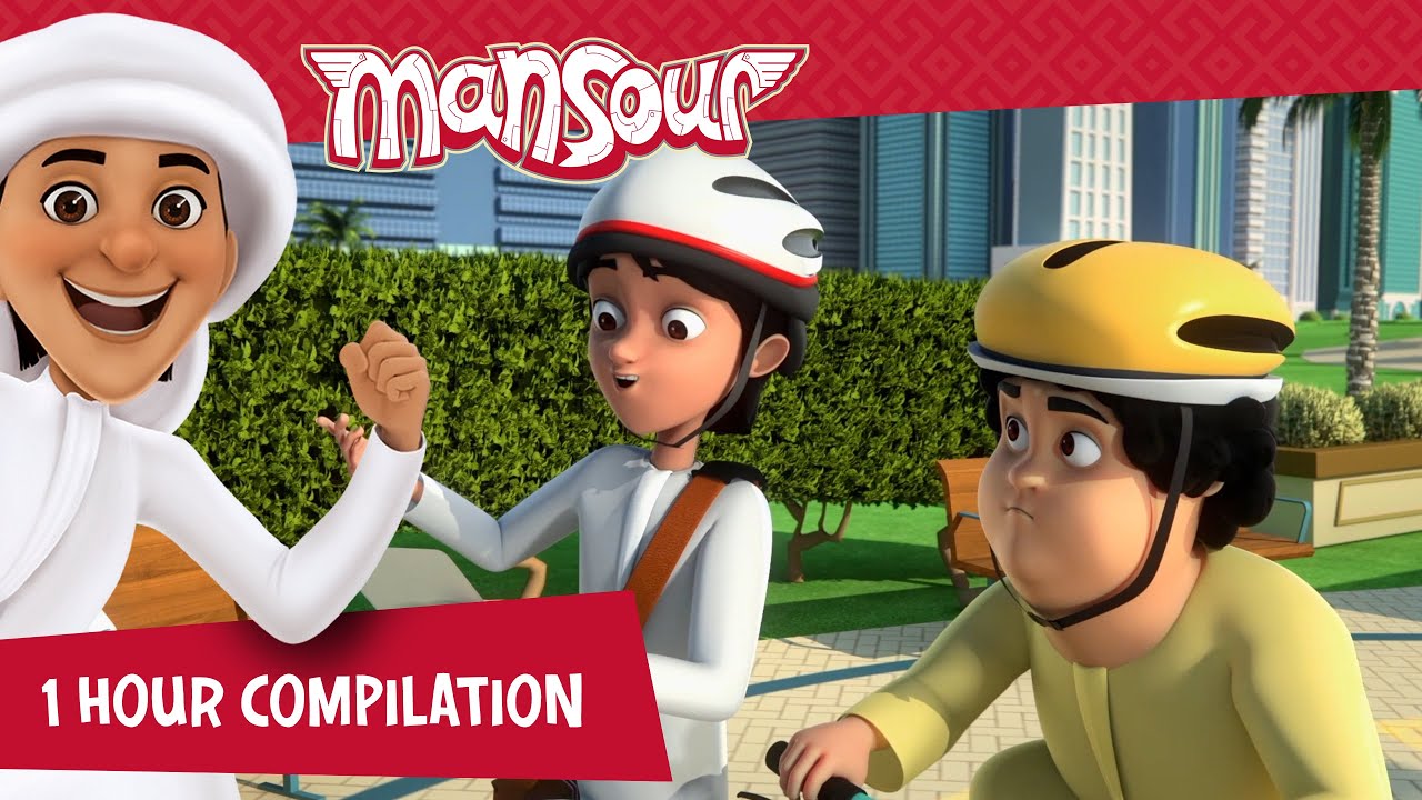 Fun Time With Mansour P4 | 1 Hour 🕐 | The Adventures of Mansour - YouTube