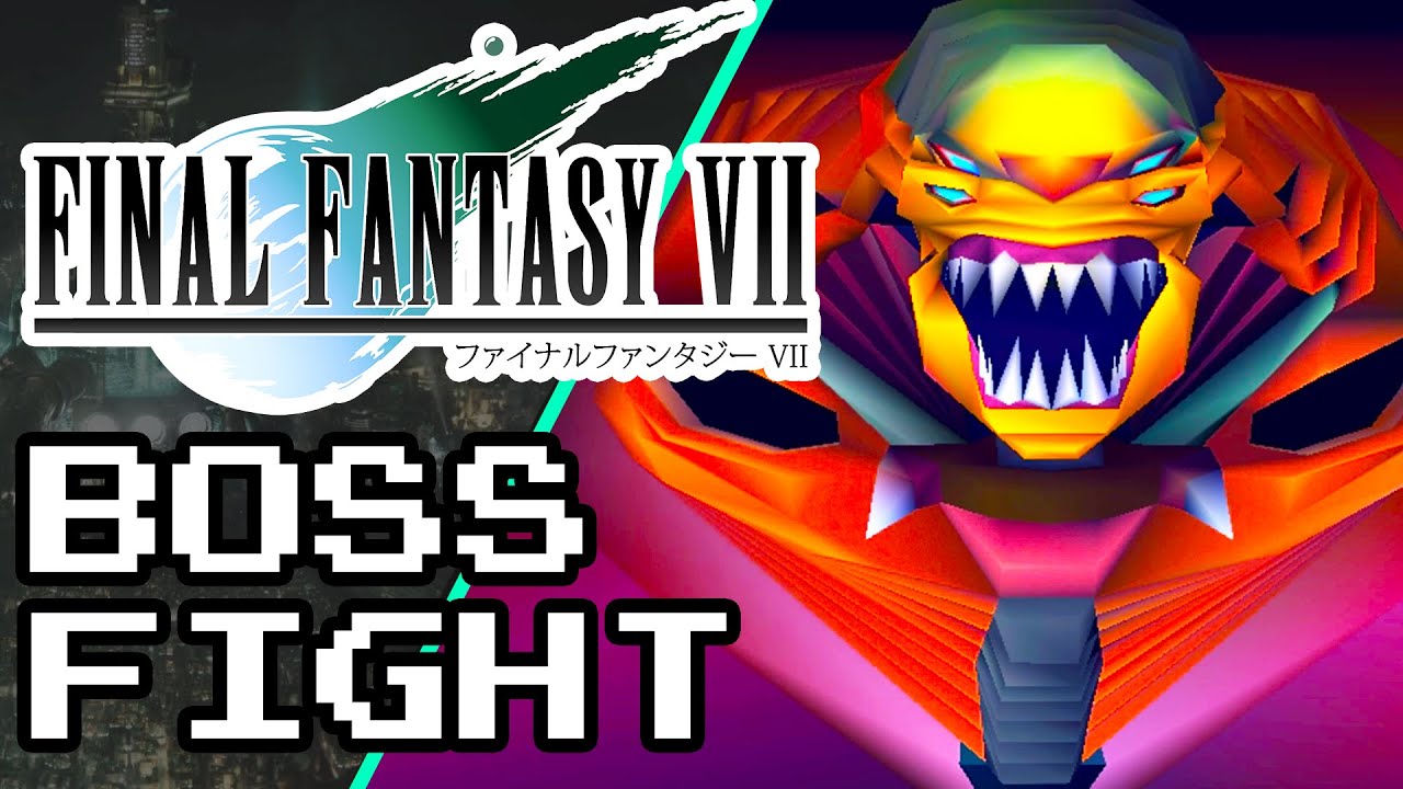 FINAL FANTASY 7 - Demon Wall Boss Fight - YouTube