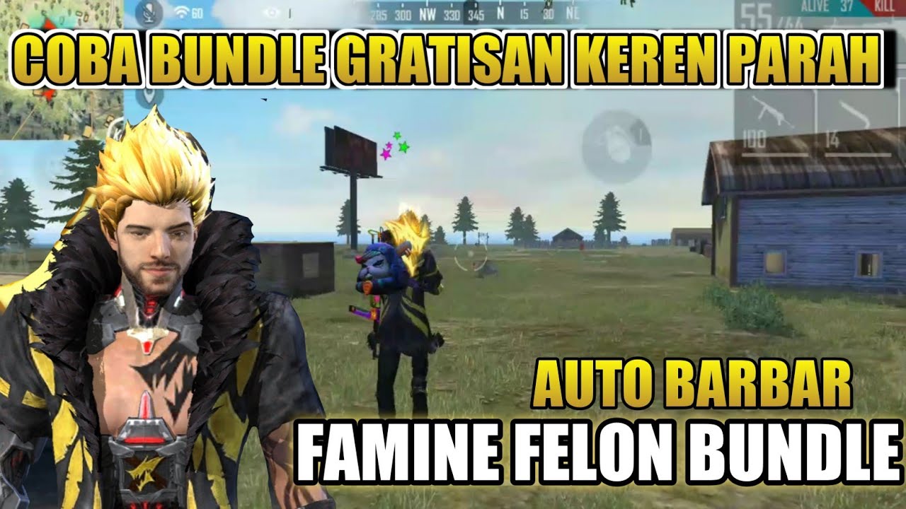 BUNDLE FAMINE FELON | BUNDLE PALING BAGUS GRATISAN 7 HARI GARENA FREE FIRE - YouTube