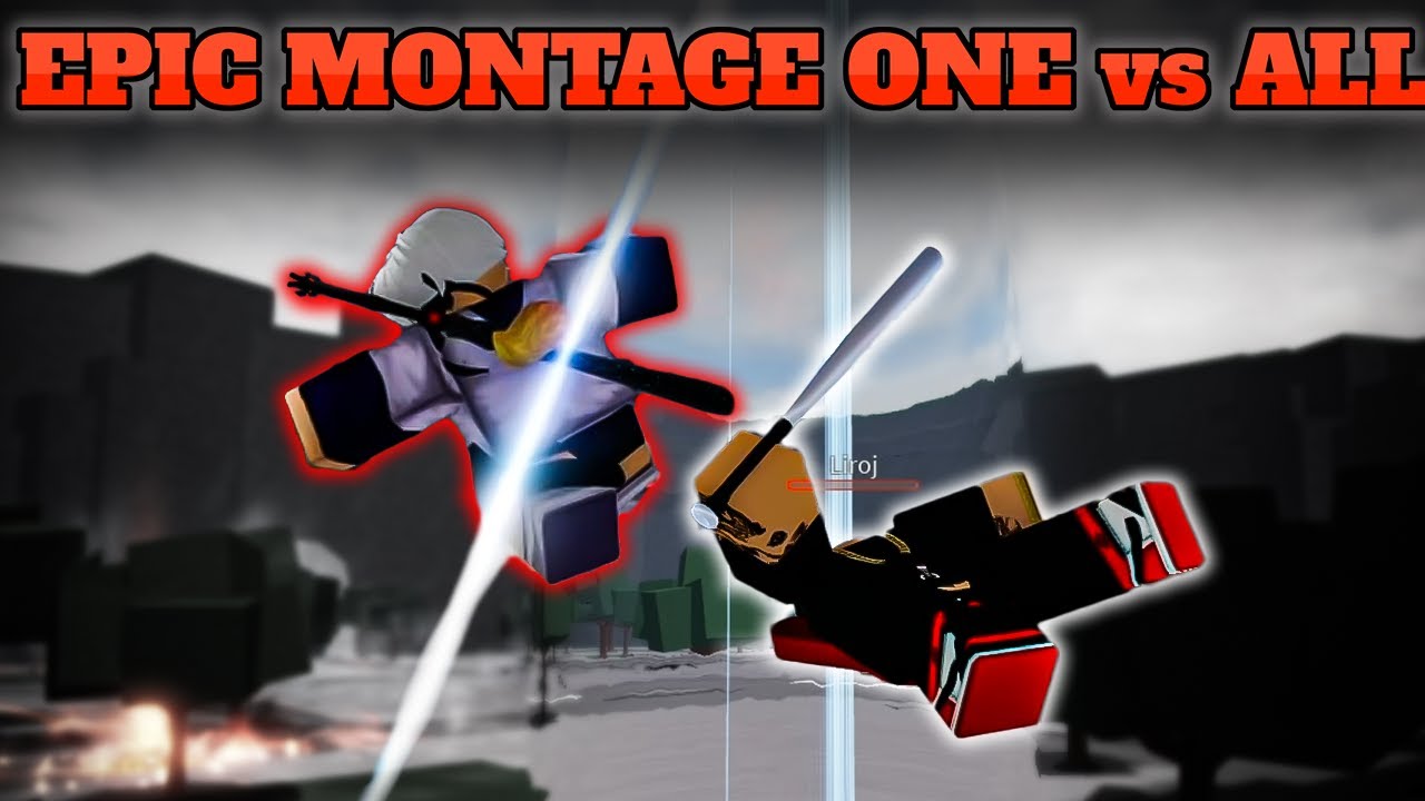 Epic Fight Montage using every Character in The Strongest Battlegrounds ...