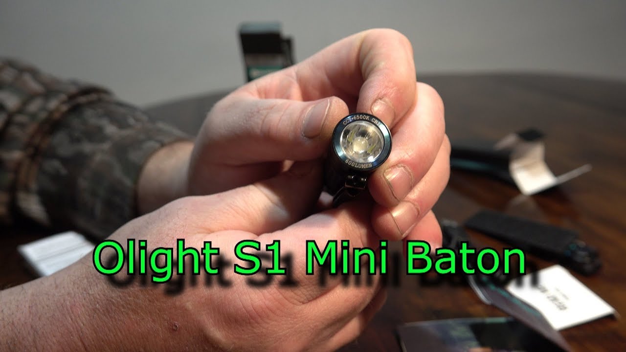 The Olight S1 Mini Baton Flashlight - YouTube