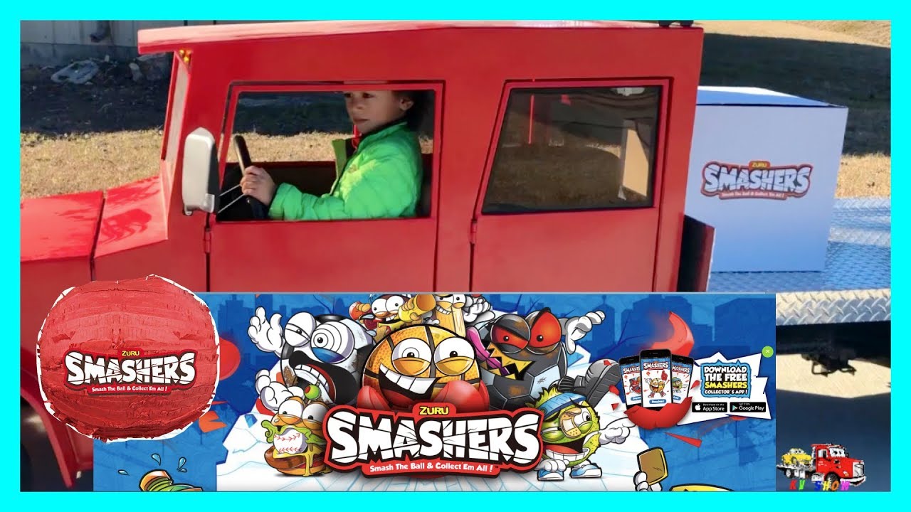 Smashers Piñata By Zuru! Smash The Ball And Collect 'Em All! - YouTube