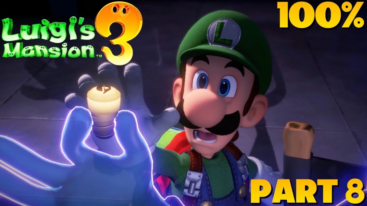 Luigi's Mansion 3 100% Walkthrough Part 8 (Floor 8: Story, All Gems ...