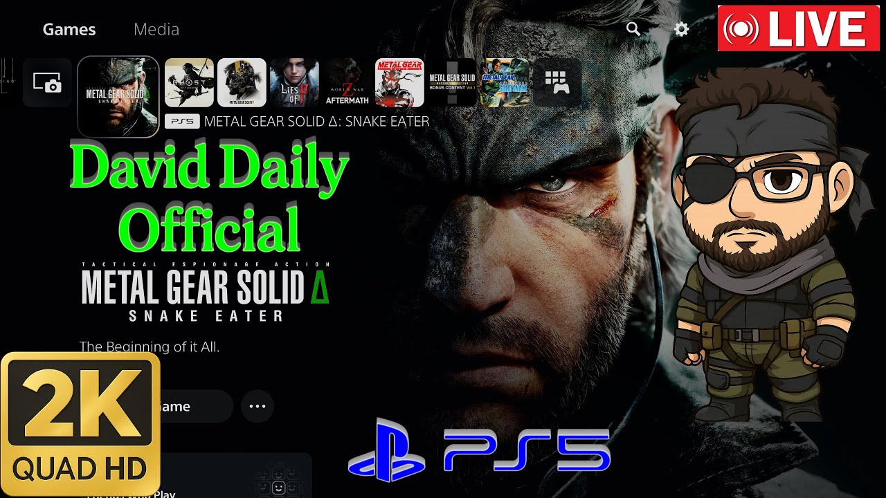 Metal Gear Solid Δ: Snake Eater (MGS3 Delta Remake) | Full 4K 60FPS ...