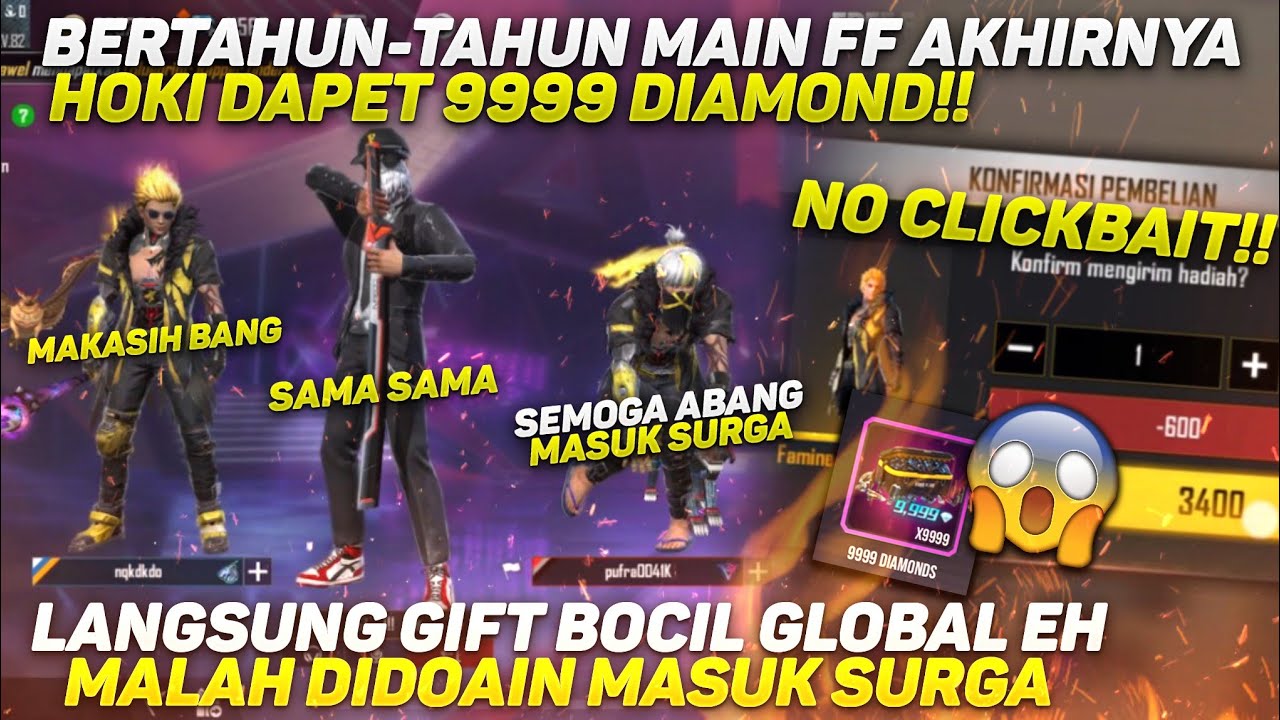 BERTAHUN-TAHUN MAIN EPEP AKHIRNYA HOKI DAPET 9999 DIAMOND!! LANGSUNG ...