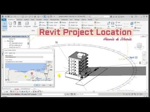 Video 26 - Revit project location - default city list - internet ...