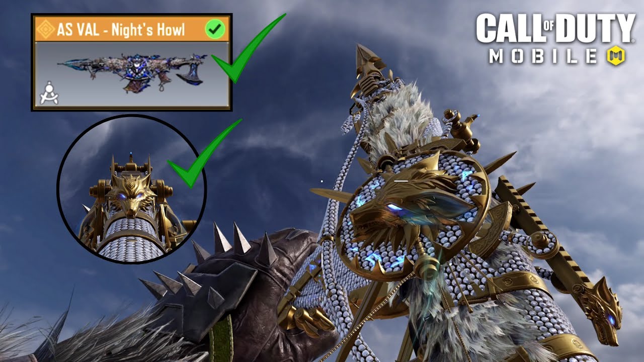 NEW AS VAL - Night's Howl! CODM (Full Domination Game) - YouTube