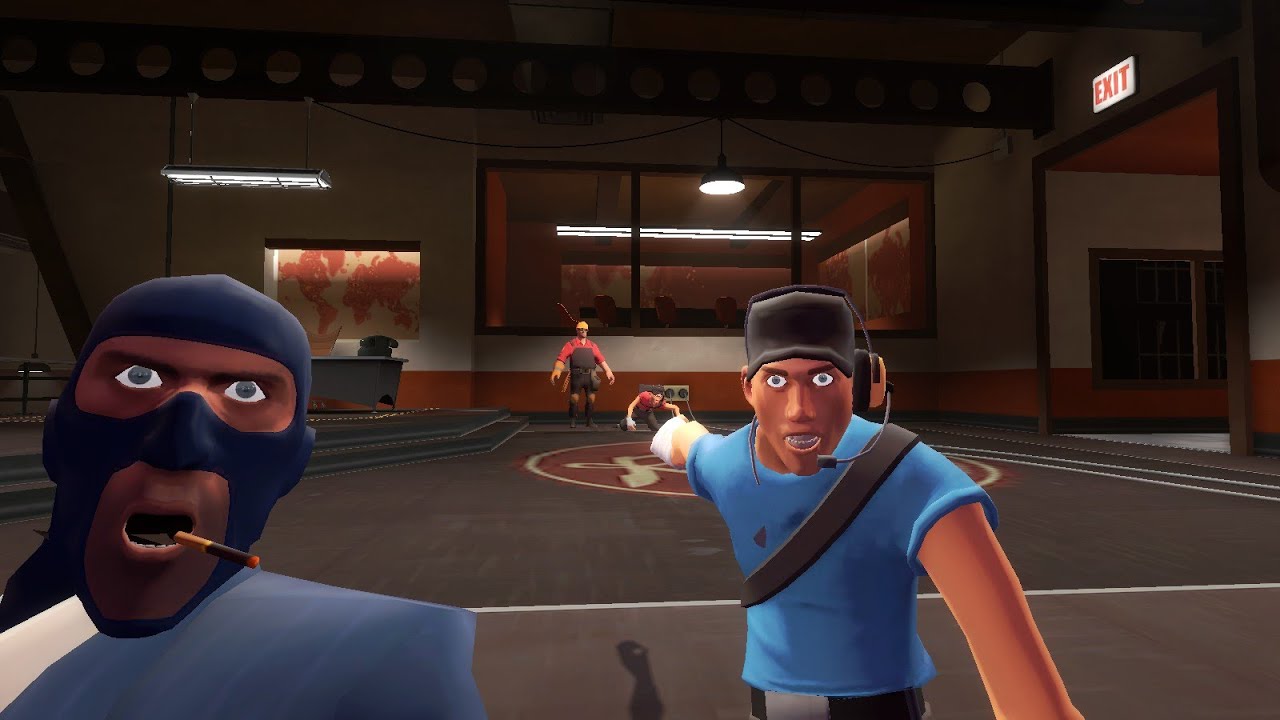 Spy sapping my scout! - YouTube