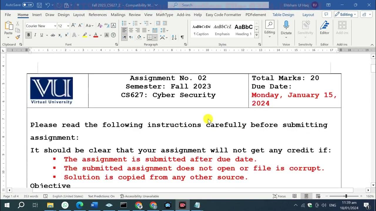 CS627 Assignment 2 solution 2024, CS627 Assignment 2 solution Fall 2023, CS627 Assignment 2 ...