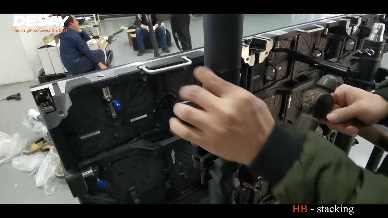 Desay Led--HB Stacking Installation - YouTube