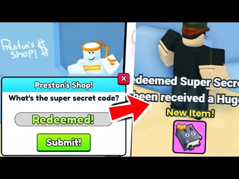 SECRET PRESTON’S SHOP CODE gives THIS… | HOW TO GET SUPER SECRET CODE ...