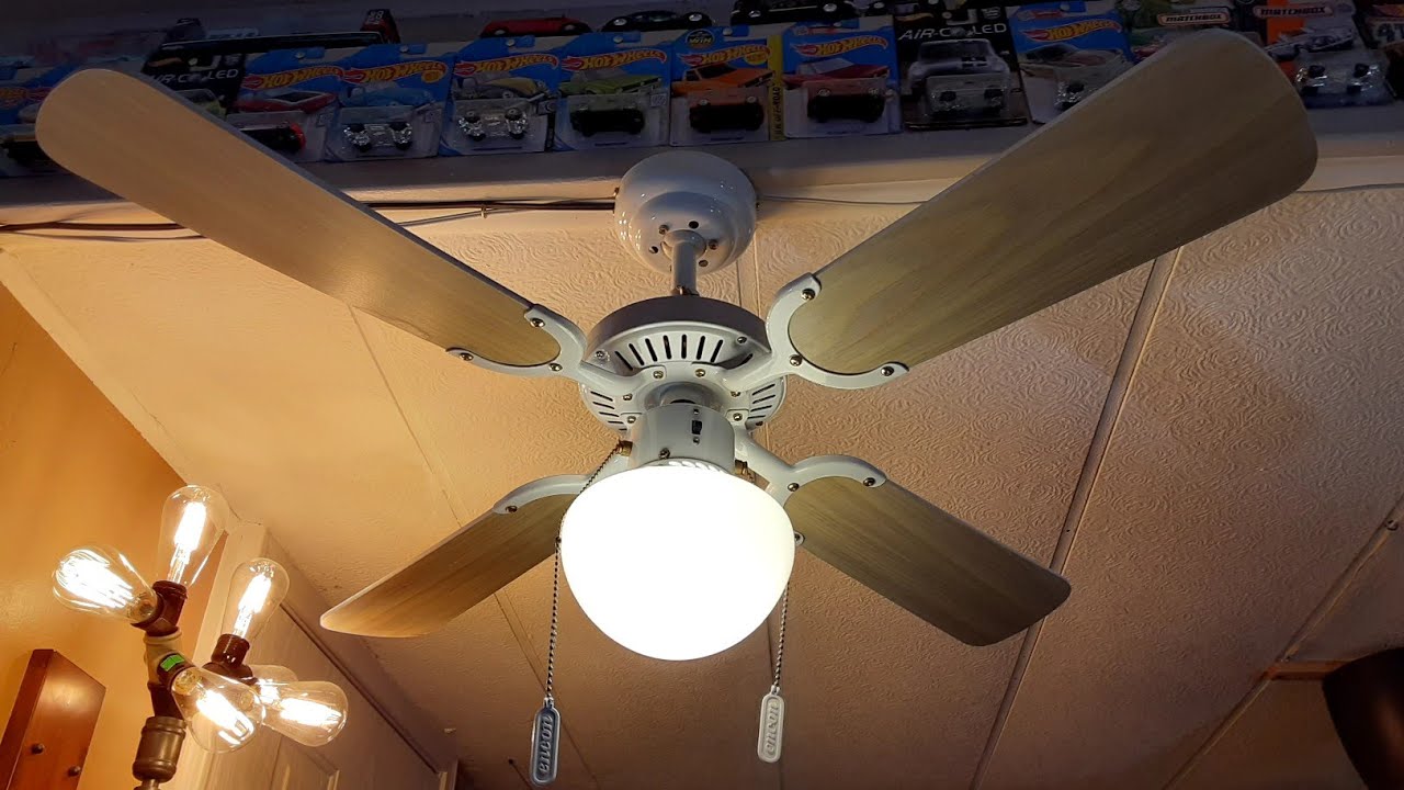 1998 Encon Princess 42" ceiling fan - YouTube