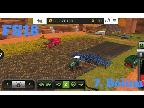 Fs18 ekimleri biçtik ve mısır işine girdik 7. Bölüm