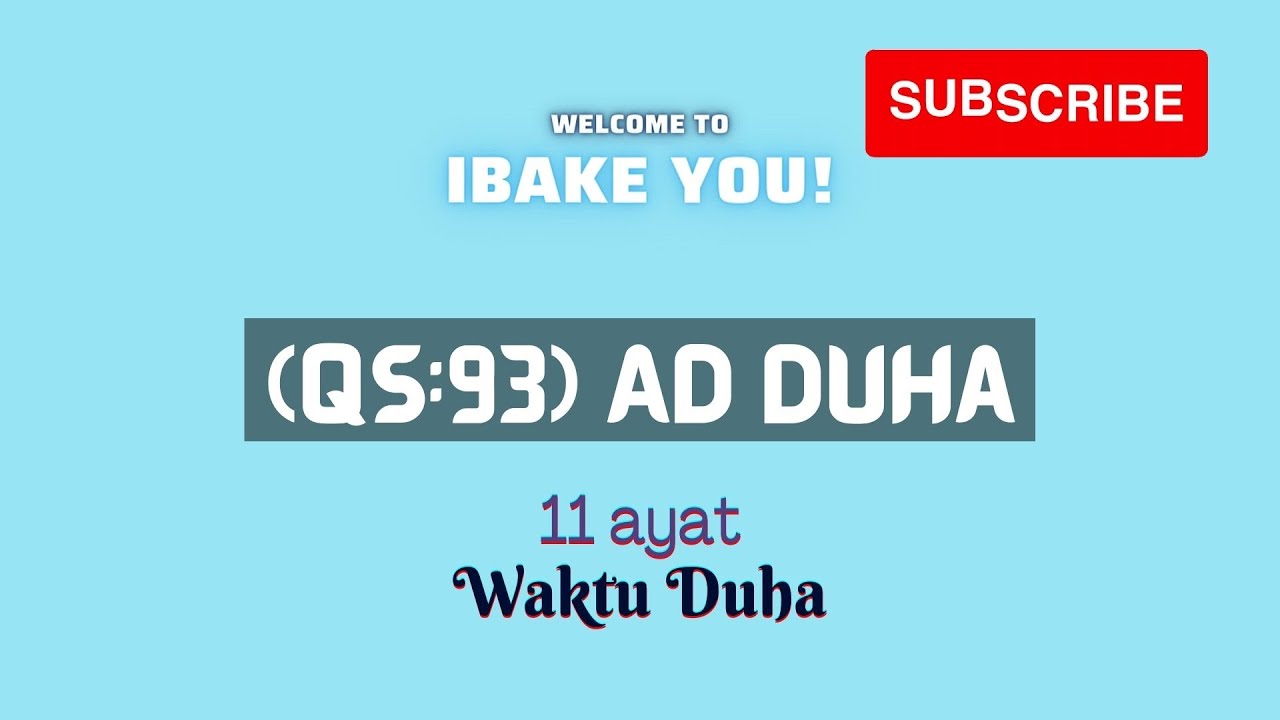 QS Ad Duha | Abu Usamah | latin | terjemahan Indonesia #quran # ...