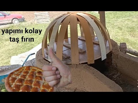 TAŞ FIRIN - KÖY FIRINI NASIL YAPILIR  - PİZZA OVEN
