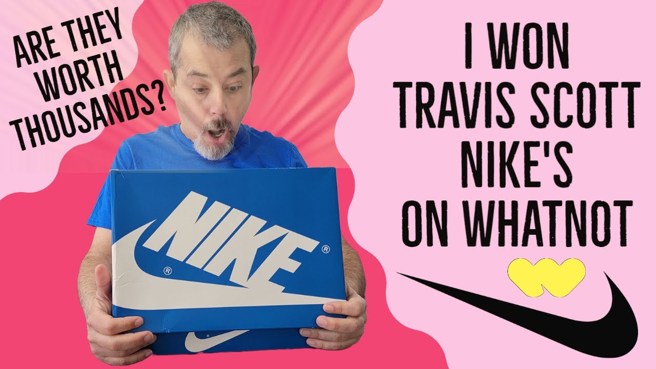 I Won Travis Scott's on Whatnot, Winning on Whatnot, Travis Scott Air ...