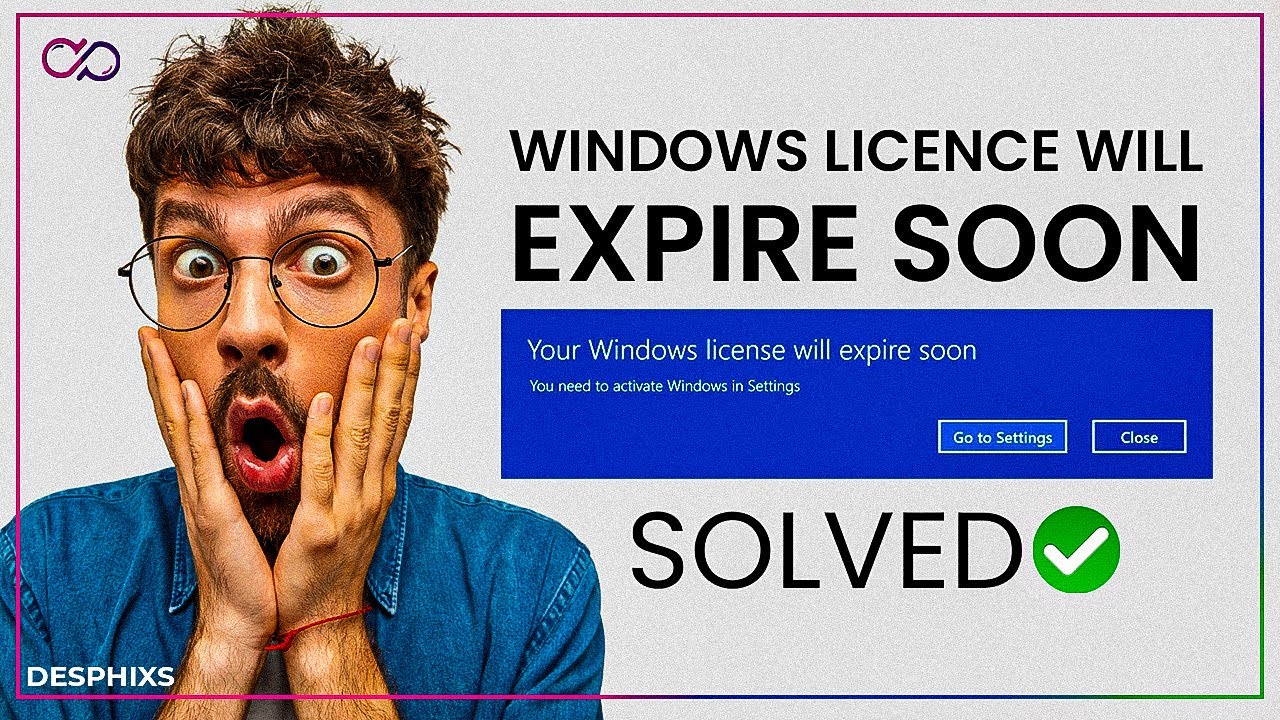 Your Windows license will expire soon - Problem Solved on Windows 10 ...