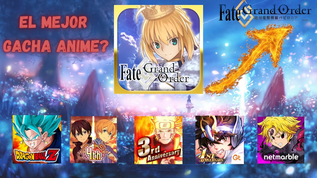 Fate Grand Order el mejor gacha anime??? - (Especial 100 subs) - YouTube