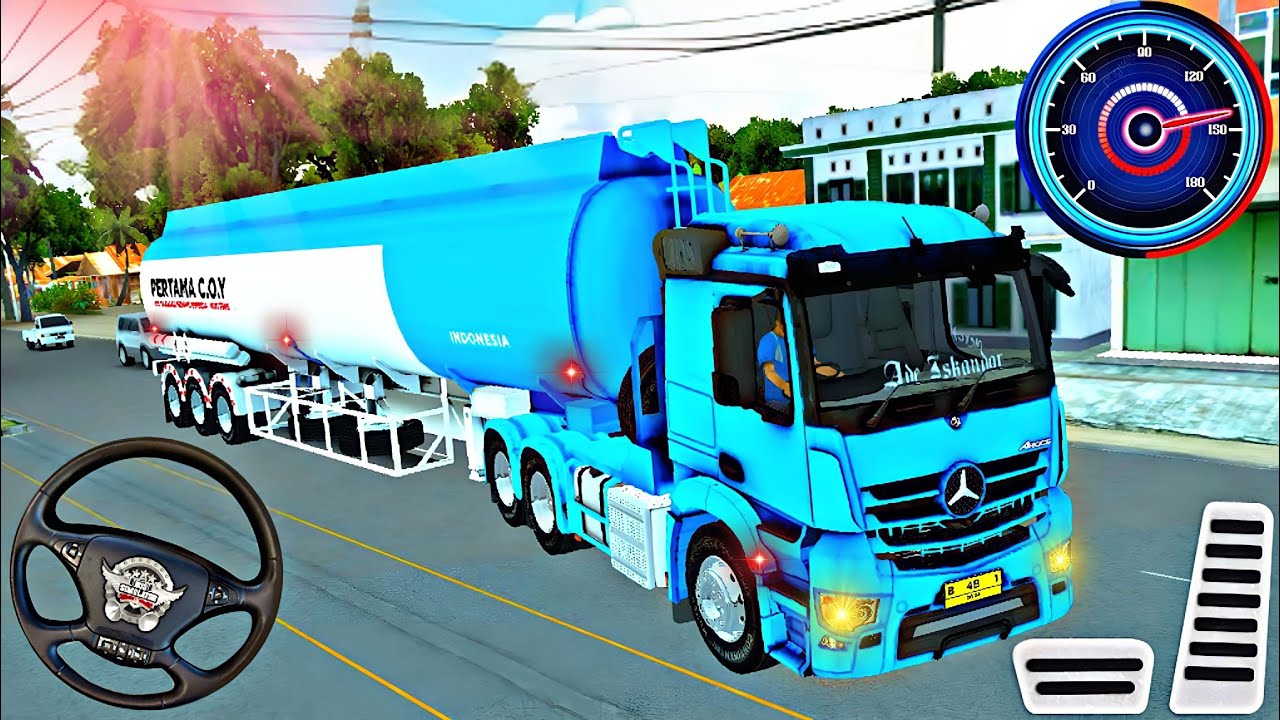 Mercedes Benz arocs 4663 SLT 8x8 - Bus Simulator Indonesia Mod ...