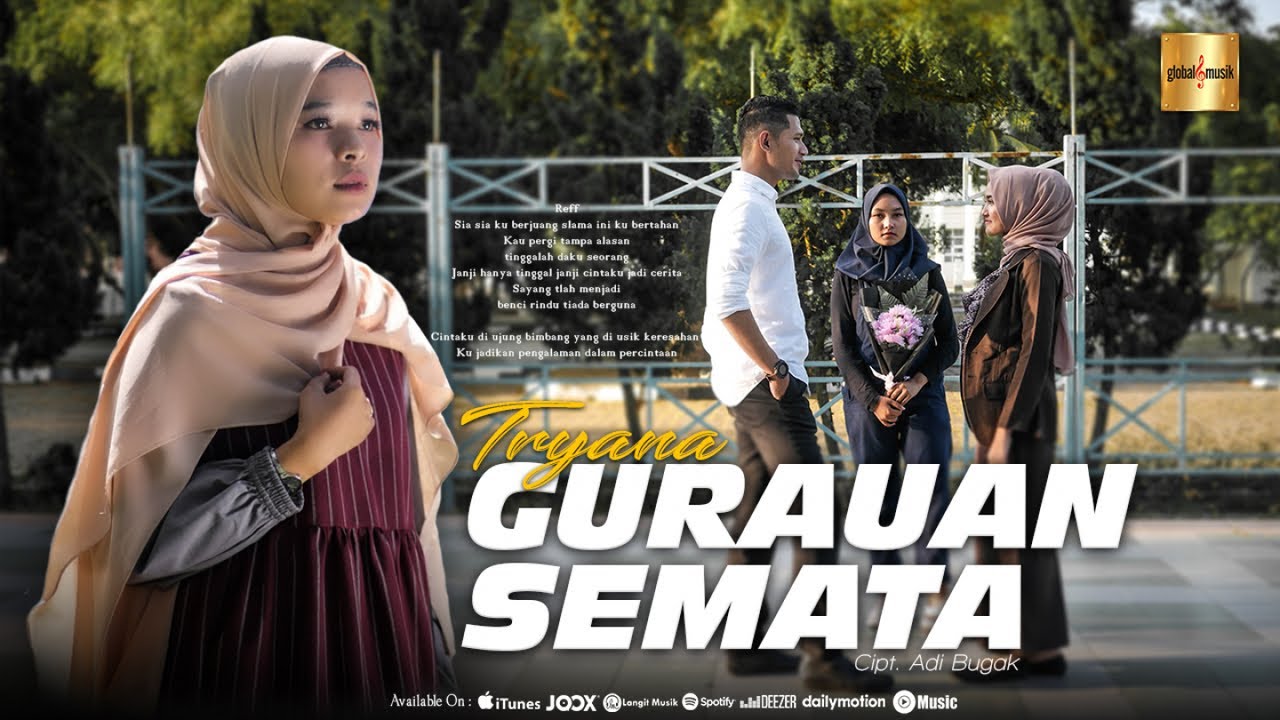 Tryana - Gurauan Semata (Official Music Video) - YouTube