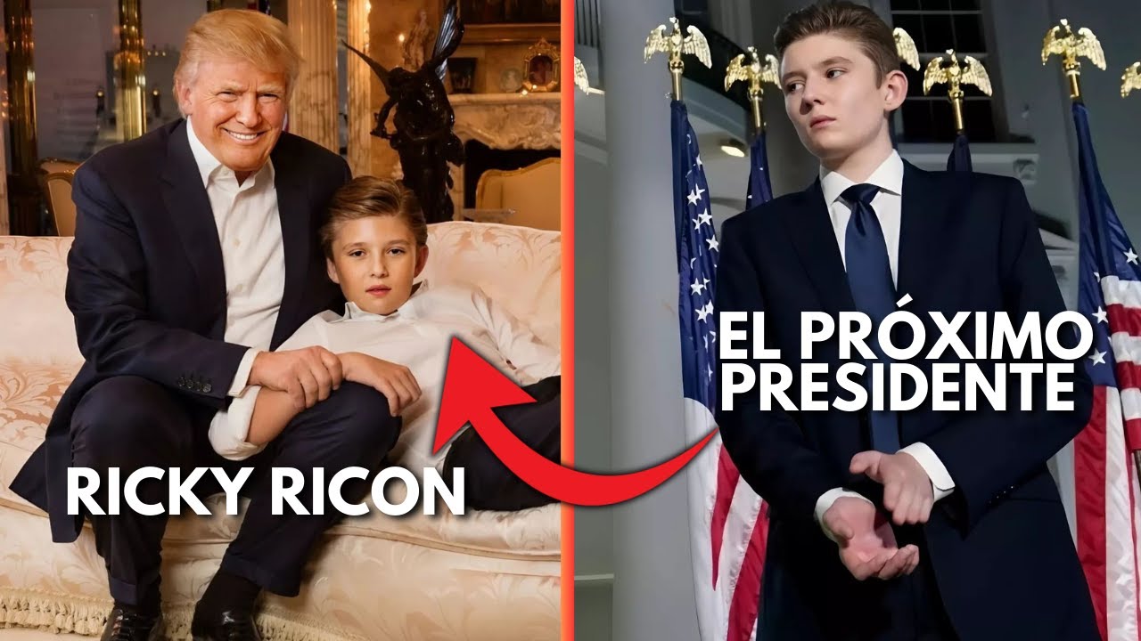El hijo de DONALD TRUMP es el Ricky Ricon de la vida real | Barron ...