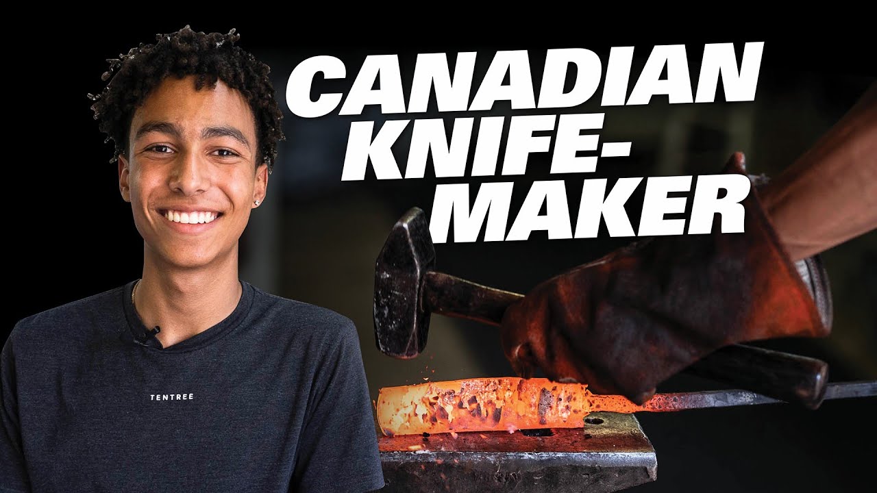Japanese Knives Made in Canada?? Young Hotshot Alberta Blacksmith ...